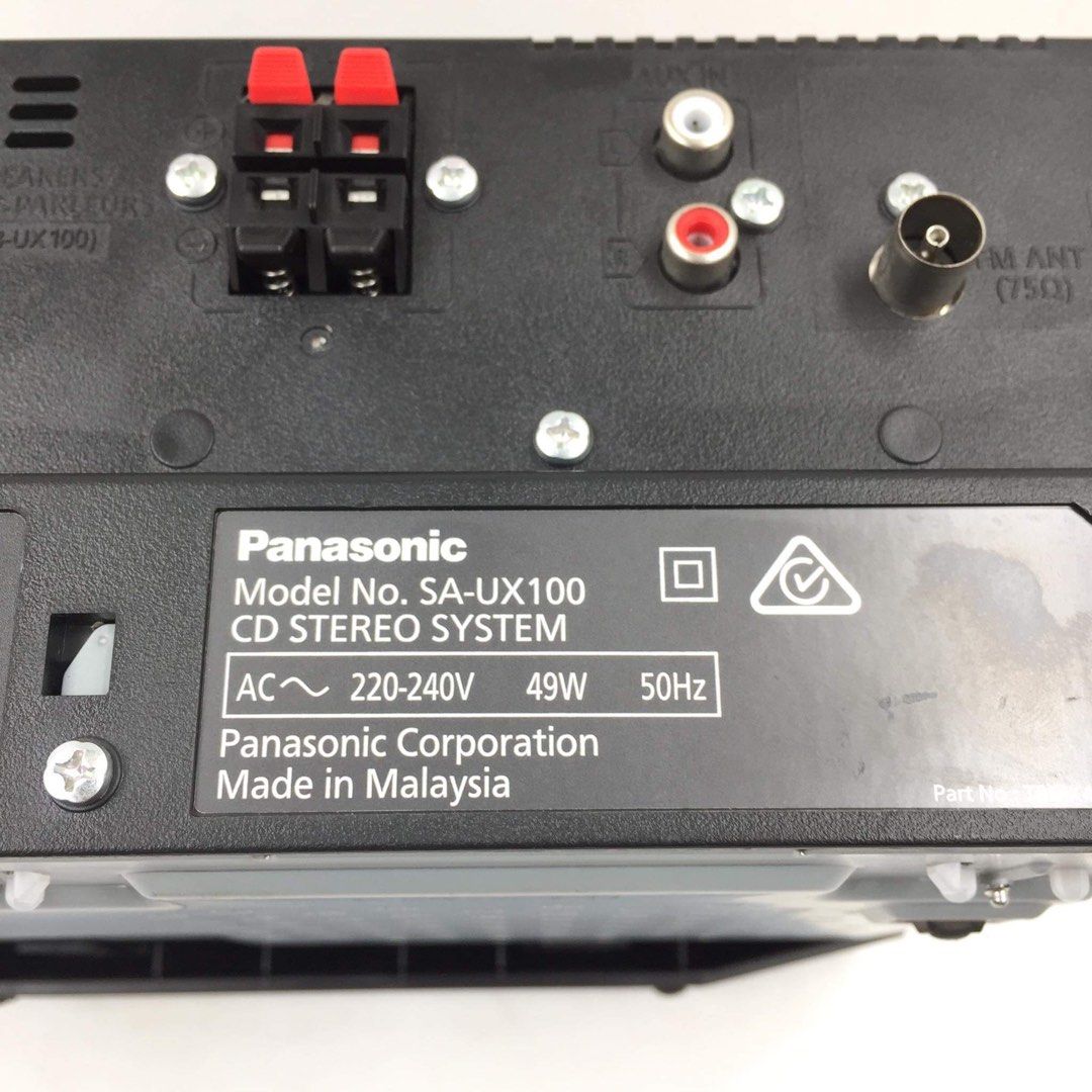 Panasonic Mini CD Stereo System Speaker, Audio, Soundbars, Speakers ...