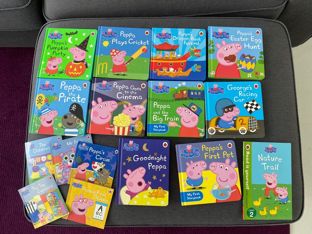 Peppy Pig books, Hobbies & Toys, Books & Magazines, Children's Books on ...