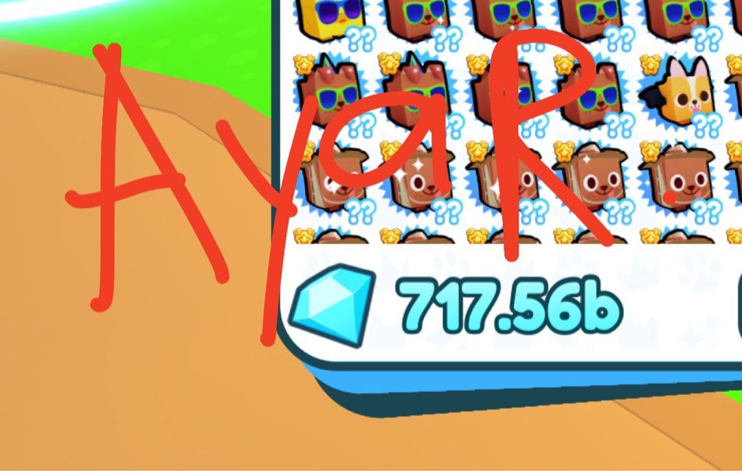 Pet Simulator x (psx) Gems/Diamonds, Video Gaming, Video Games, Others ...