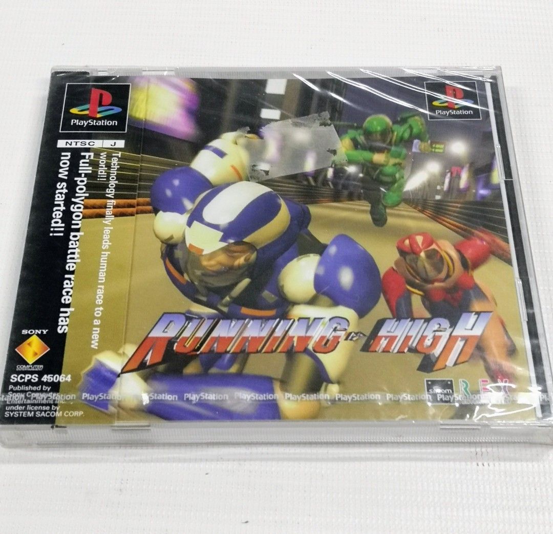 Playstation one game Running High, Video Gaming, Video Games ...