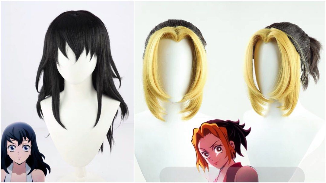 [PO] Suma Makio Hinatsuru Cosplay Demon Slayer Costume Wig Shoes ...