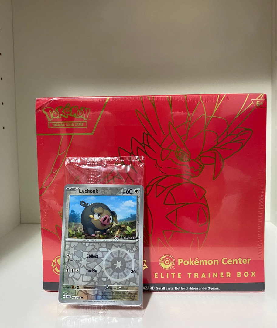Pokemon Center ETB Scarlet (Koraidon) Elite Trainer Box Sealed w/ Promo ...