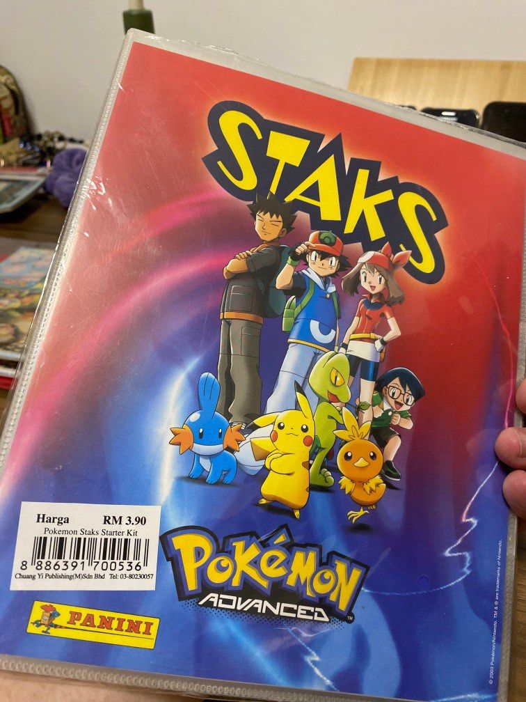 Pokemon Panini Album, Hobbies & Toys, Toys & Games on Carousell