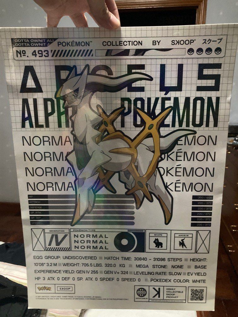 Pokémon Arceus Poster by SKOOP on Carousell