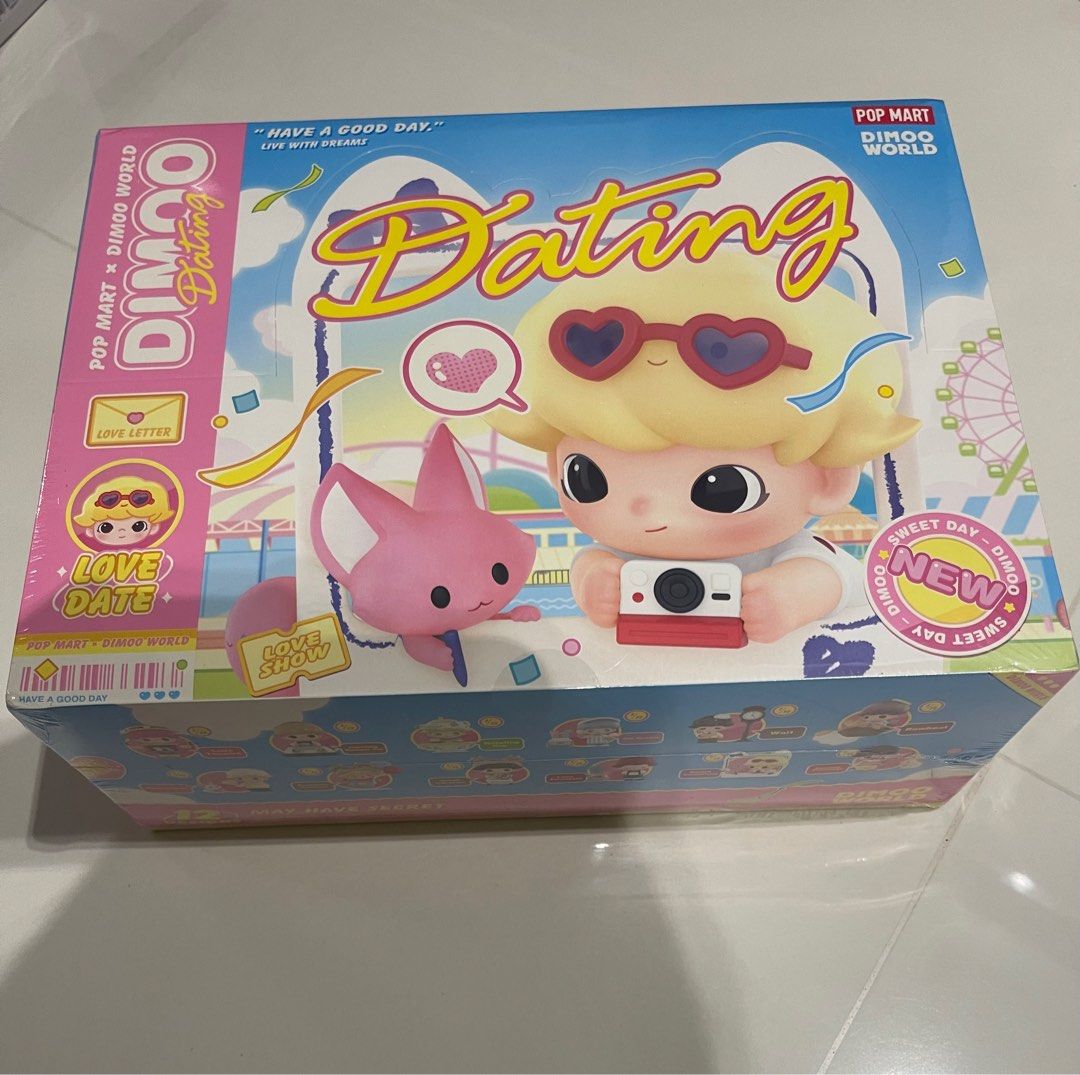Popmart Dimoo Dating Series Full Set, Hobbies & Toys, Toys & Games on ...