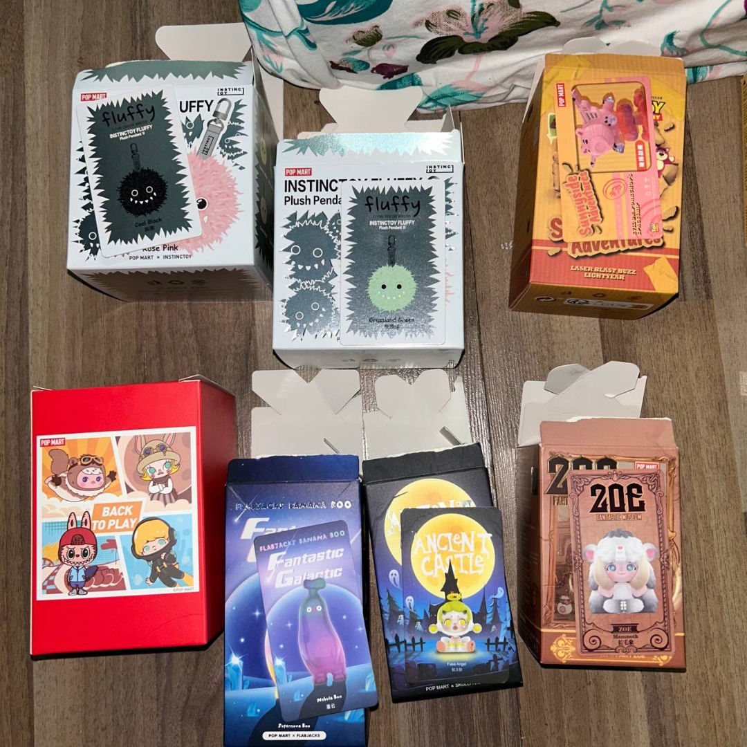 POPMART Skullpanda Ancient Castle Fake Angel Instinctoy Fluffy ...