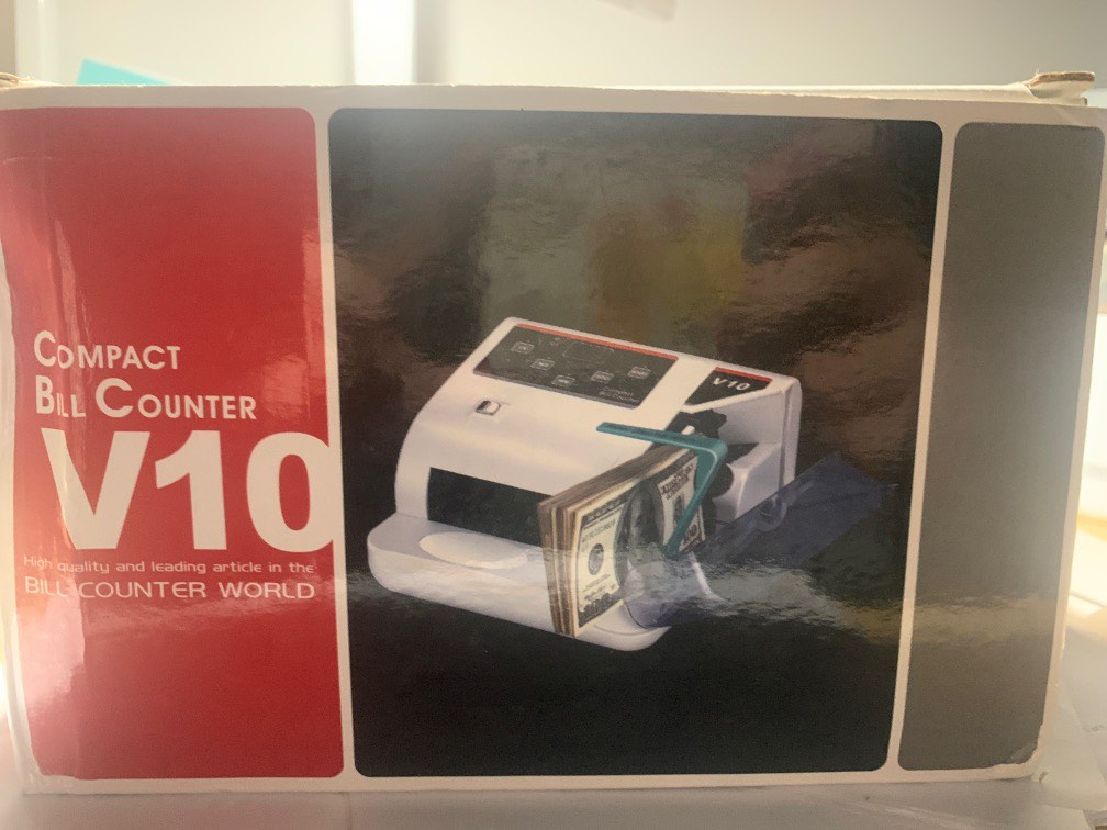 Portable bill counter, Computers & Tech, Office & Business Technology ...