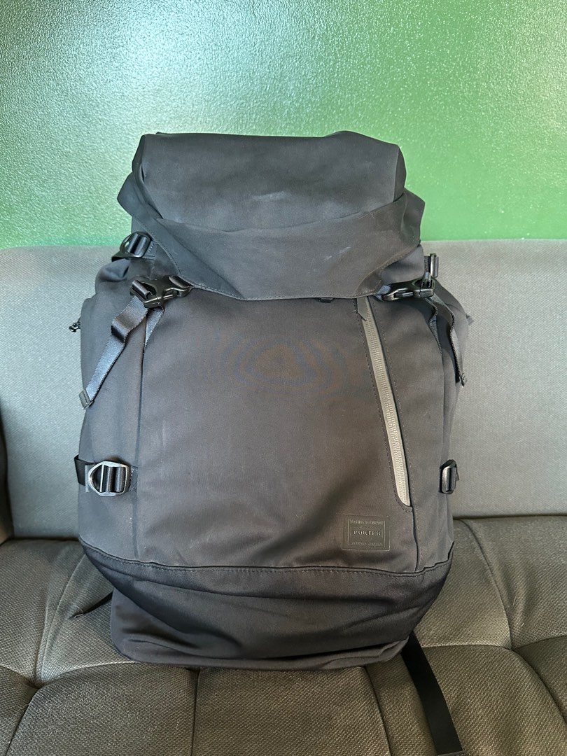 PORTER BY YOSHIDA FUTURE BACKPACK (BLACK), Men's Fashion, Bags, Backpacks on Carousell