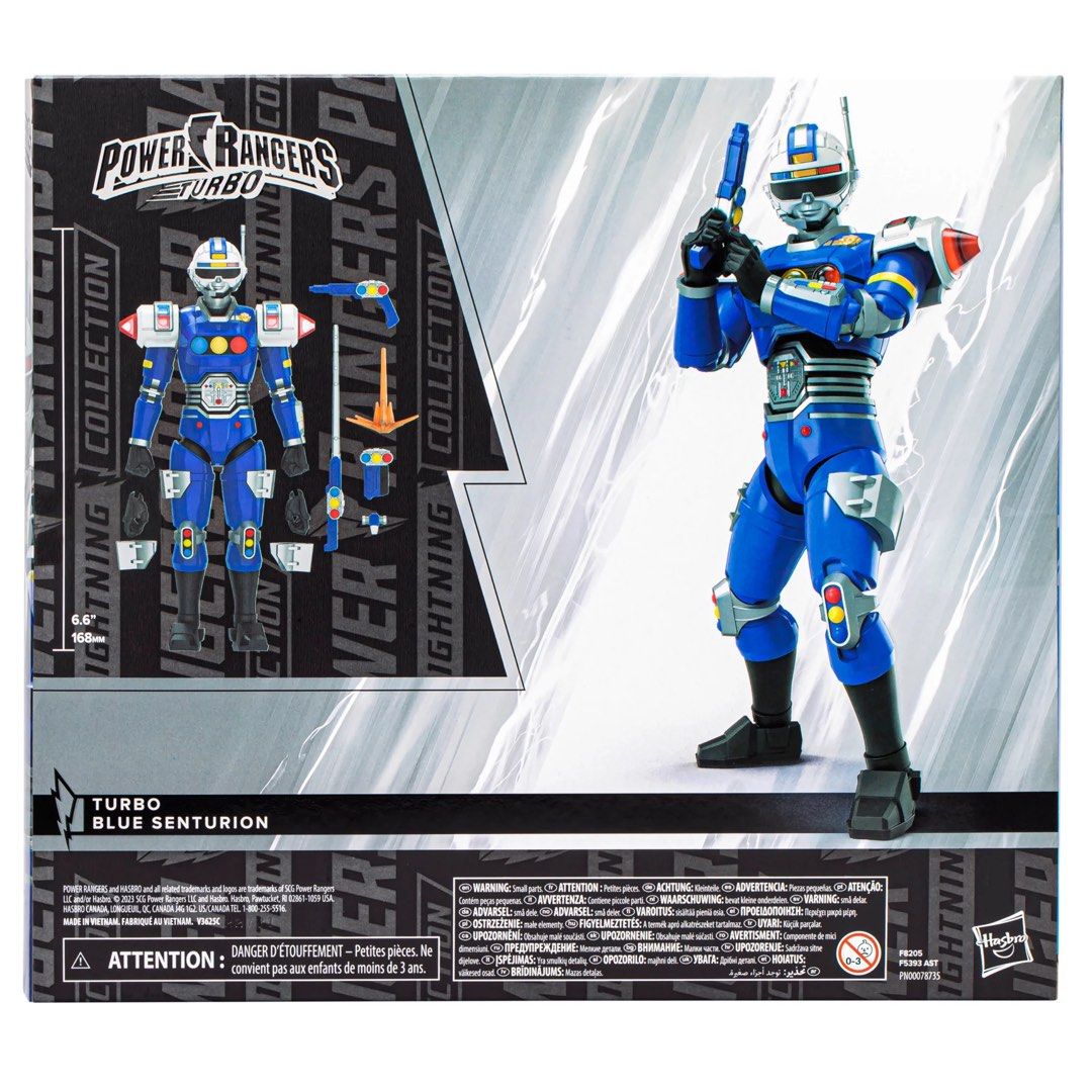 Power Rangers Lightning Collection Turbo Blue Senturion [Super Sentai ...