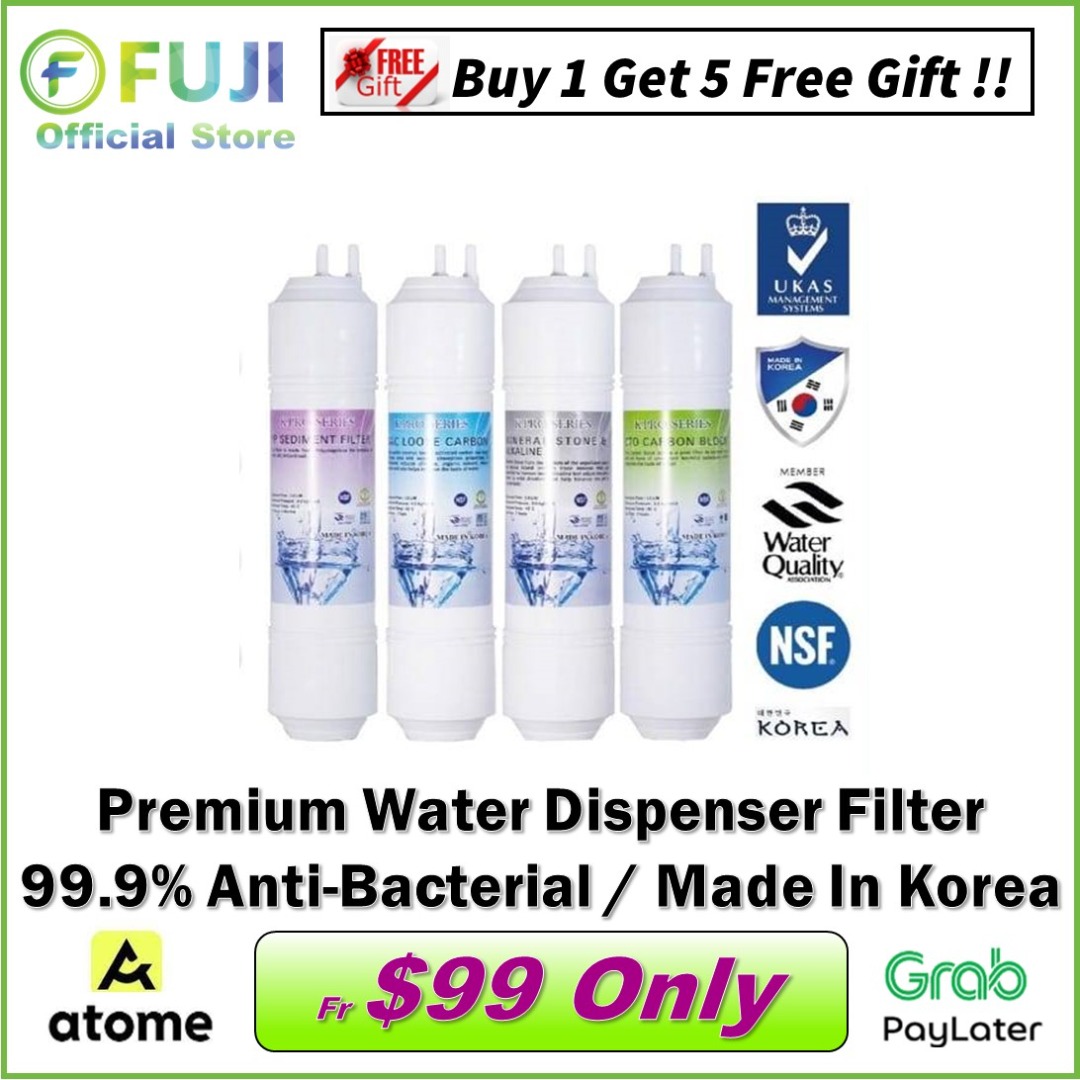Premium Water Dispenser Filter Cartridge - 100% Good Quality - With ...