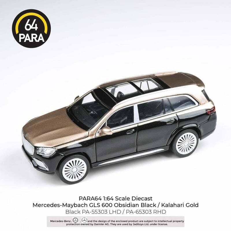 Preorder for Mercedes Maybach GLS600 (Obsidian Black/Kalahari Gold) 1/ ...