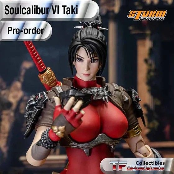 [Back-to-Back Order] Storm Collectibles SoulCalibur VI Taki 1/12 Scale Figure, Hobbies & Toys ...