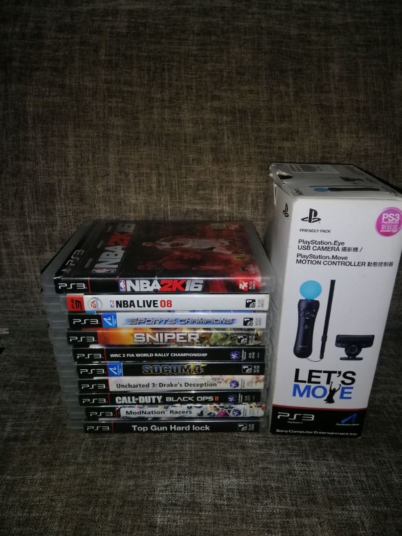 PS3 SLIM 3 in 1 (Check inclusions below), Video Gaming, Video Game ...