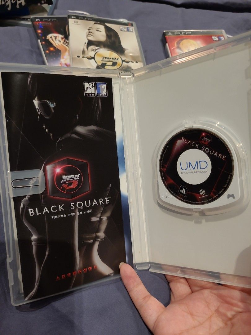 PSP DJ Max Clazziquai Black Square Portable 2, Video Gaming, Video ...