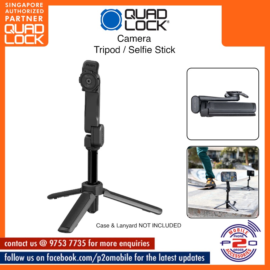 Quad Lock Camera - Tripod/Selfie Stick, Photography, Photography ...