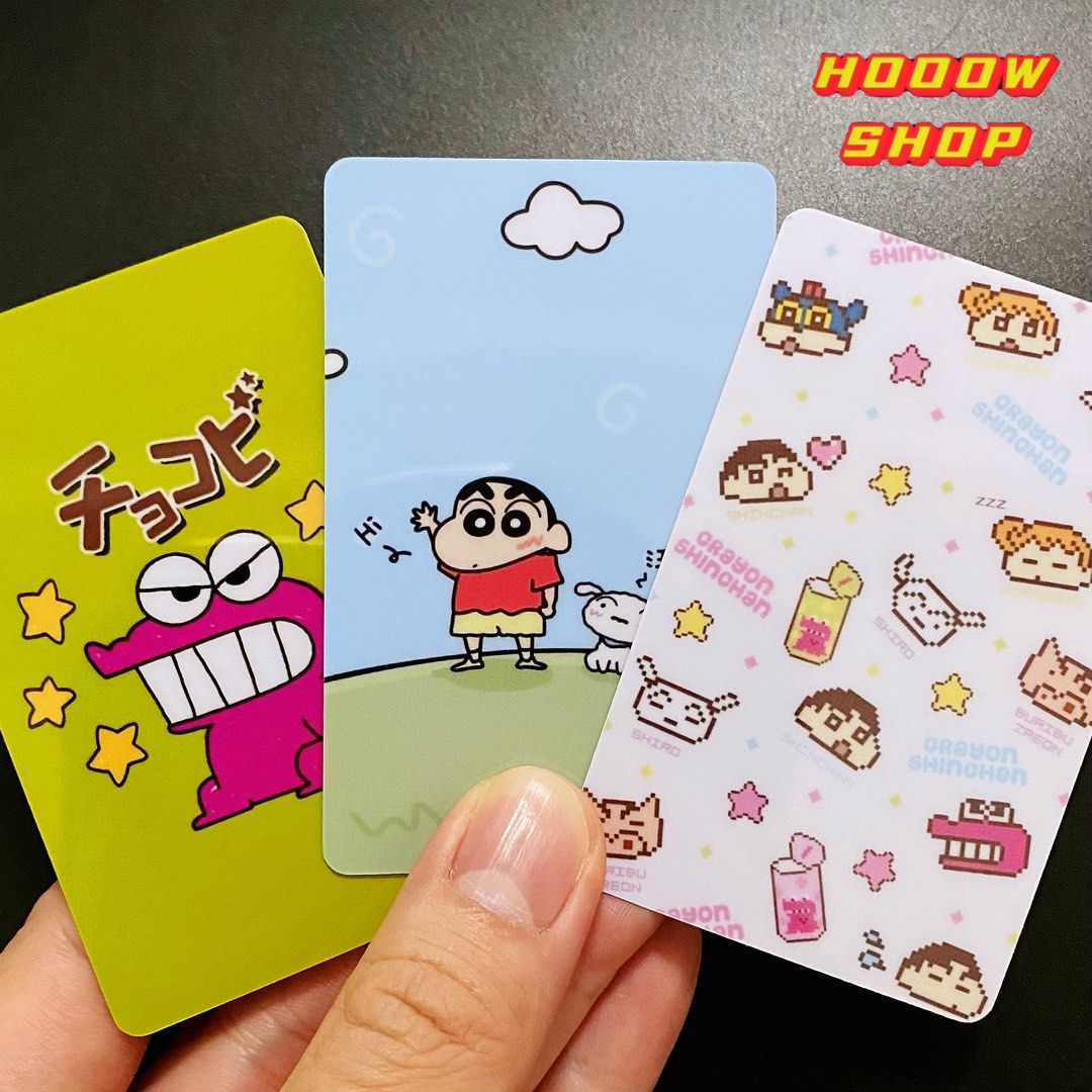 READY STOCK CRAYON SHIN CHAN EZ-LINK CARD STICKERS/ CUSTOMISE SHIN CHAN ...