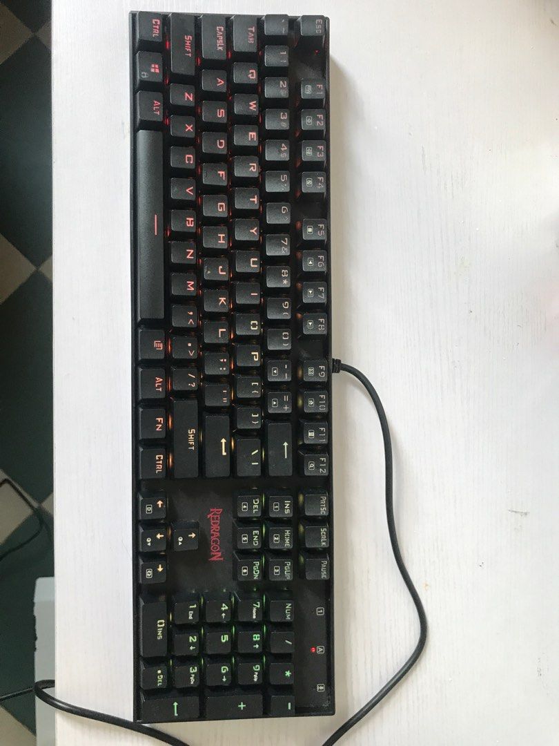 Red Dragon Mechanical Keyboard, Computers & Tech, Parts & Accessories ...