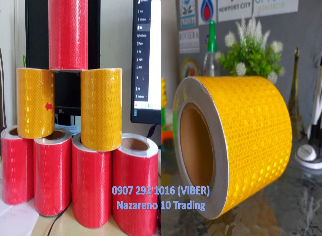 Reflectorized sticker plain 3inches 6, Commercial & Industrial ...