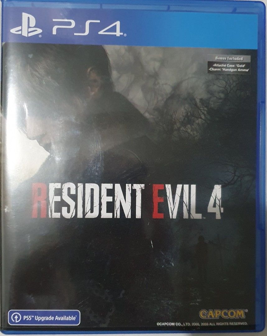 Resident evil 4 remake RE4 Remake PS4 PS5 R3 with codes, Video Gaming, Video Games, PlayStation ...