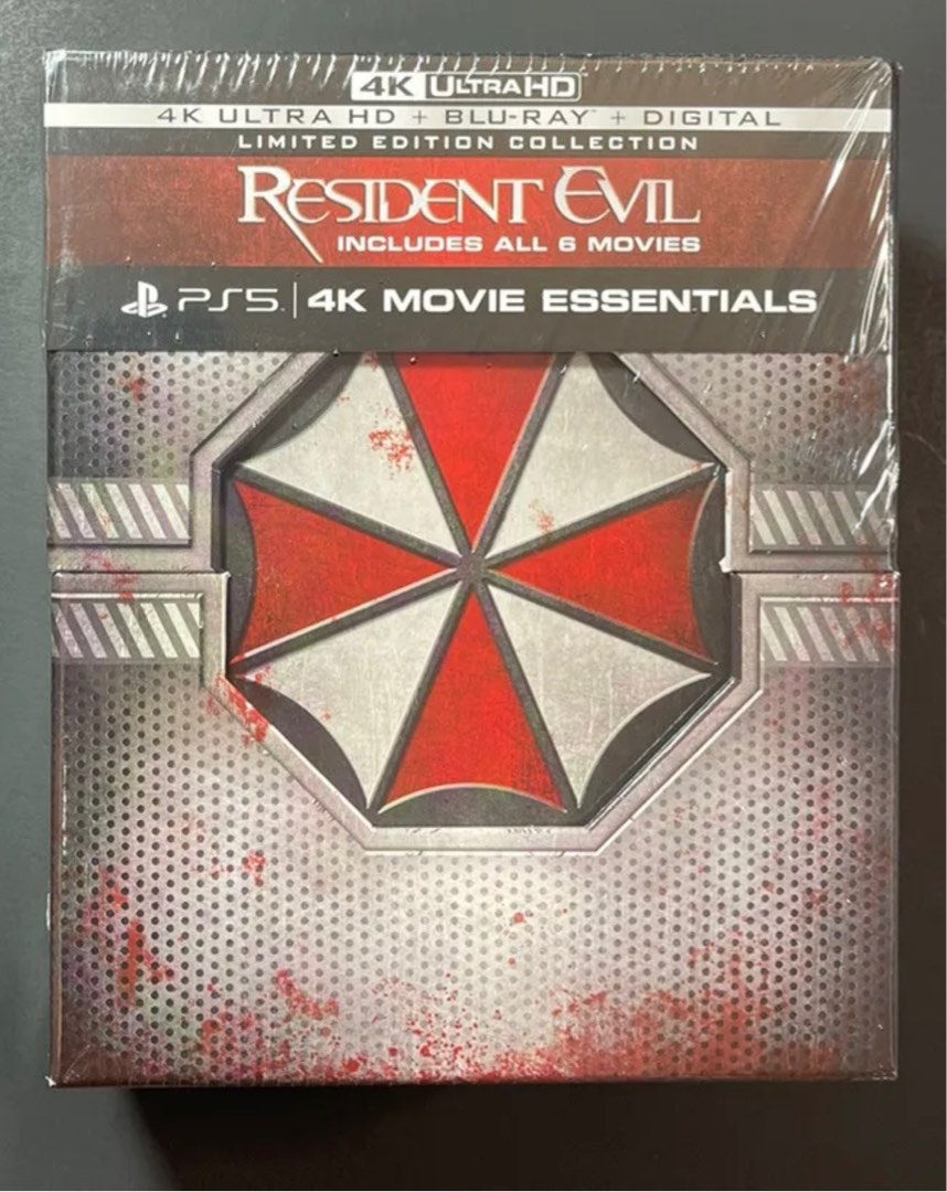 Resident Evil Collection [ Limited Edition Box Set ] 4K UHD/BR, Hobbies ...