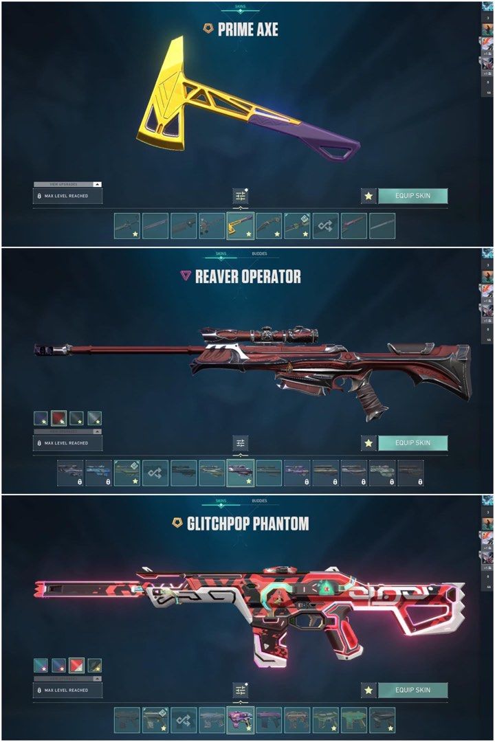 RGX BUNDLE+RUIN BLADE+GLITCHPOP PHANTOM/VANDAL, 17 PREMIUM+5 BP ...