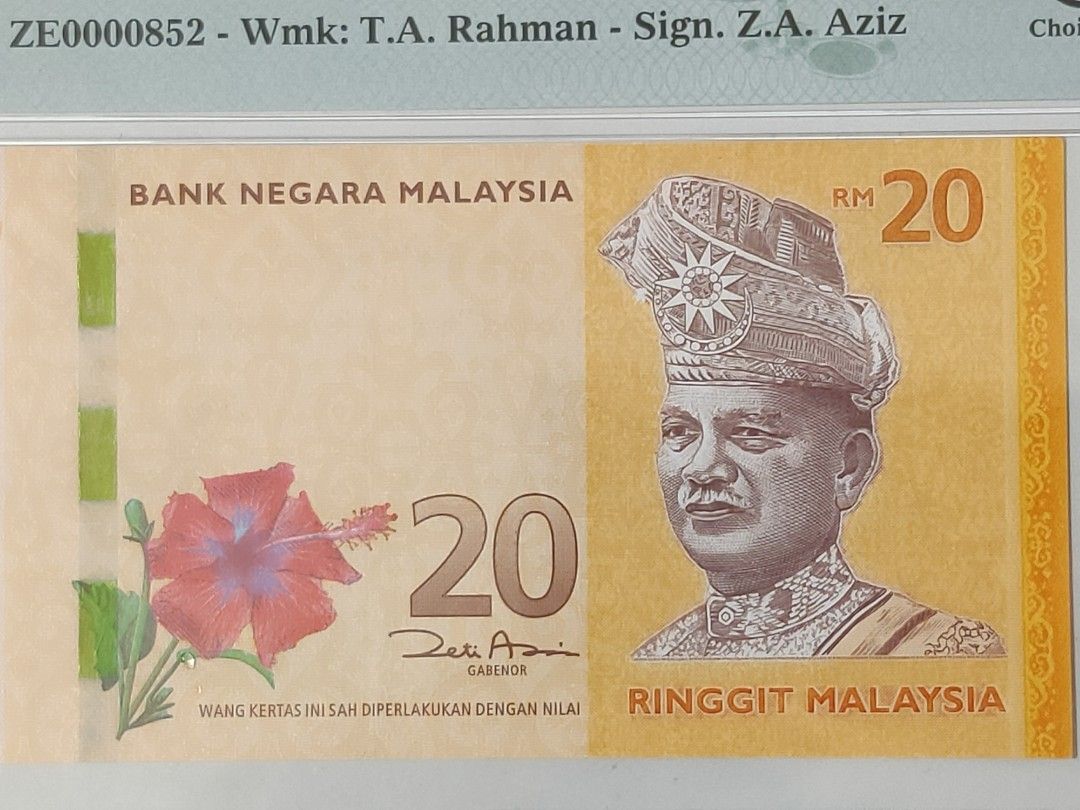 RM20 ZE Replacement Note, Hobbies & Toys, Collectibles & Memorabilia ...