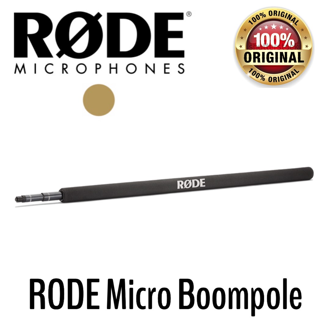 Rode Micro Boompole, Audio, Microphones on Carousell