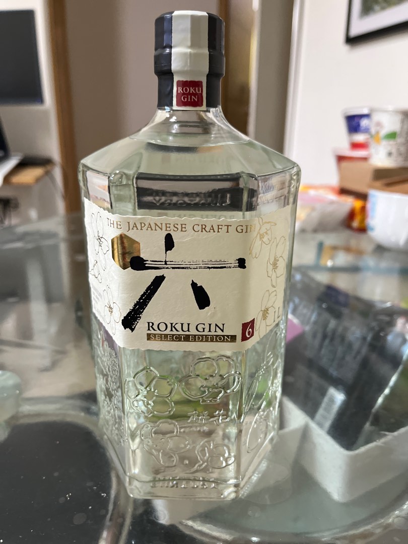 Roku gin select edition 1L, Food & Drinks, Alcoholic Beverages on Carousell