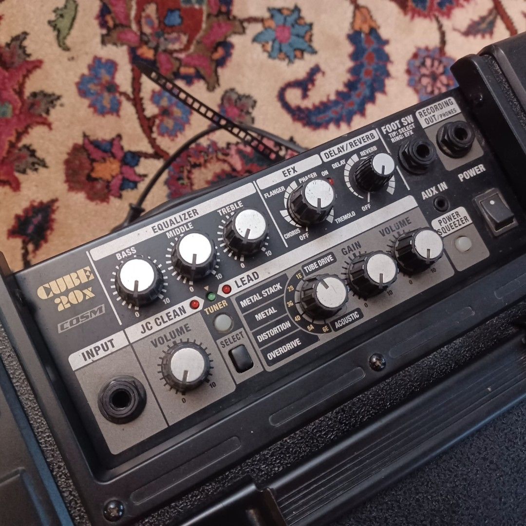 Roland Cube 20X Electric Guitar Amp Amplifier, Hobbies & Toys, Music ...