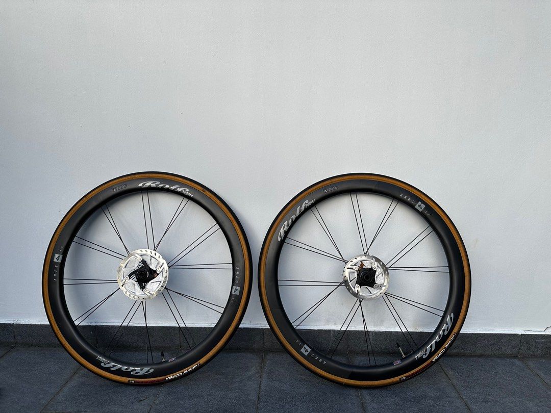 Rolf Prima Ares 4 ES DISC - RB wheelset, Sports Equipment, Bicycles ...