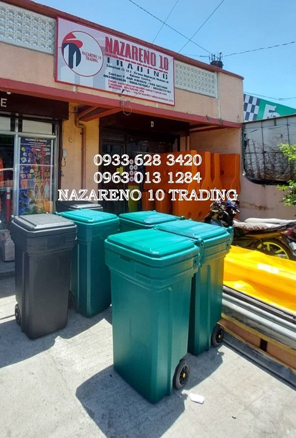 Roller King Trash Bin 150 Liters 250 Liters, Furniture & Home Living ...