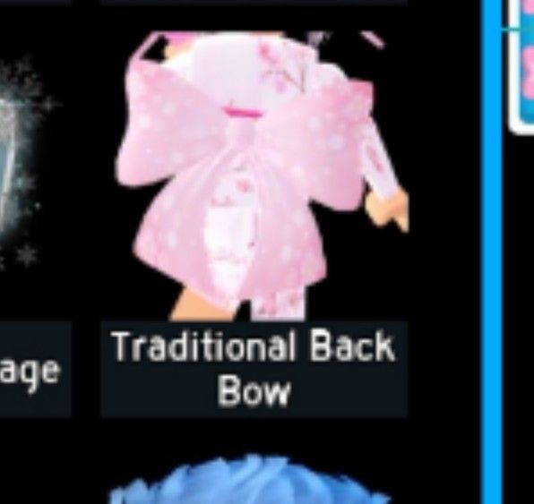 Royale High Traditional Back Bow, Video Gaming, Gaming Accessories, In ...