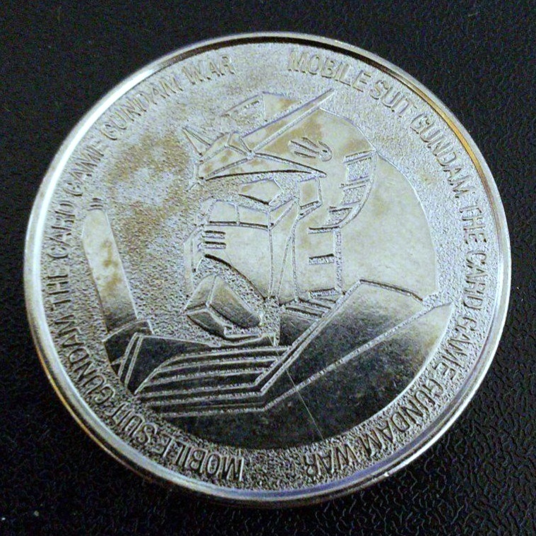 RX-78-2 Gundam Official Coin, Hobbies & Toys, Toys & Games on Carousell