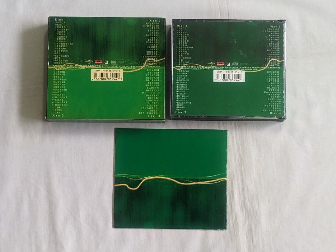 Sam Hui 許冠傑 4 Chinese CD Box Set, Hobbies & Toys, Music & Media, CDs ...
