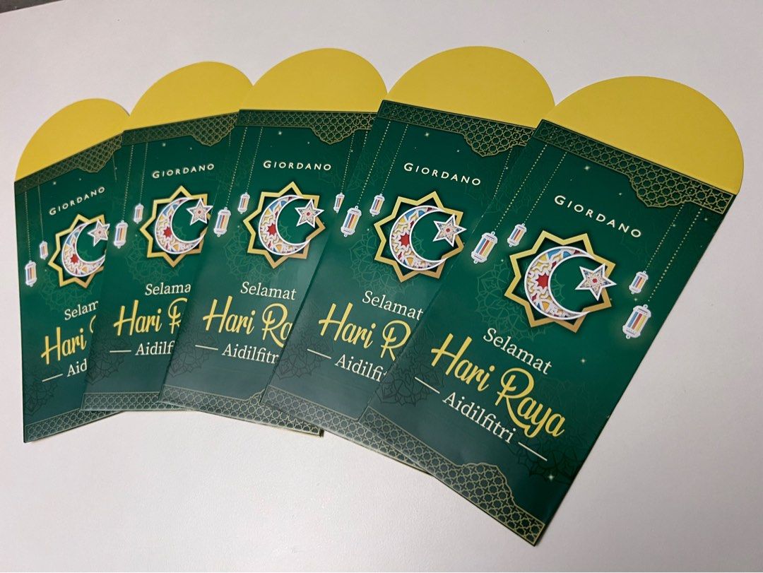Sampul Duit Raya 2023 GIORDANO for 5pcs, Everything Else, Others on ...
