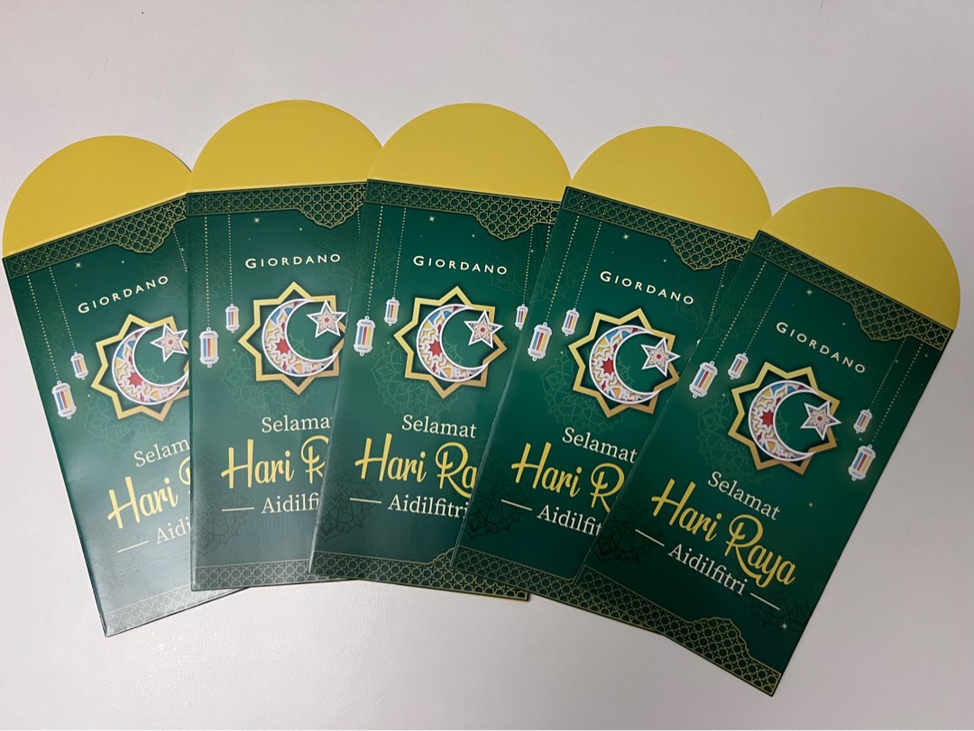 Sampul Duit Raya 2023 GIORDANO for 5pcs, Everything Else, Others on ...