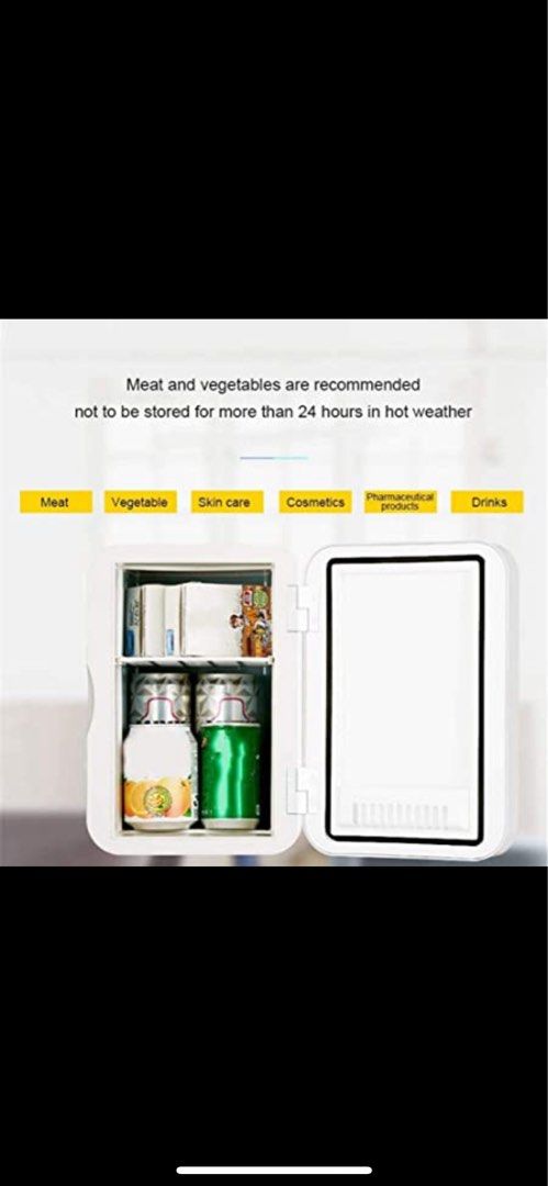 Sast Mini Fridge 8 cans, Furniture & Home Living, Kitchenware ...