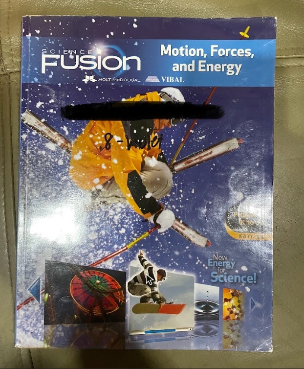 Science Fusion Motion, Forces and Energy Grade 8 Education book ...