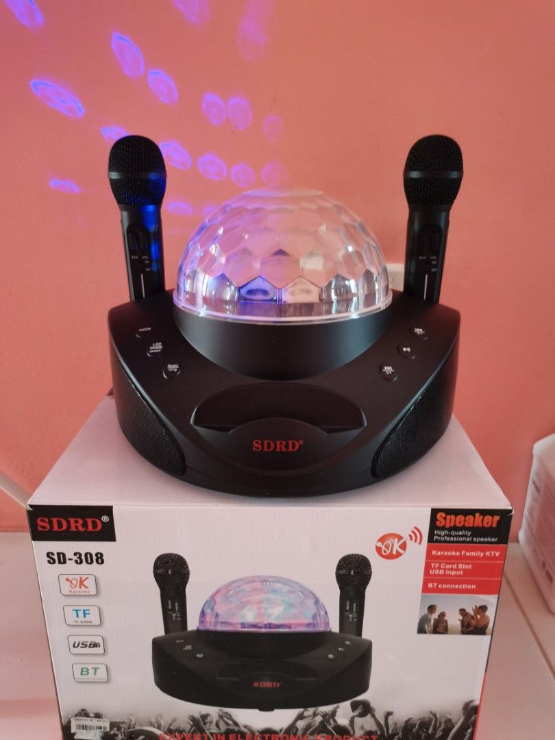 SDRD Speaker Karaoke, Audio, Soundbars, Speakers & Amplifiers on Carousell