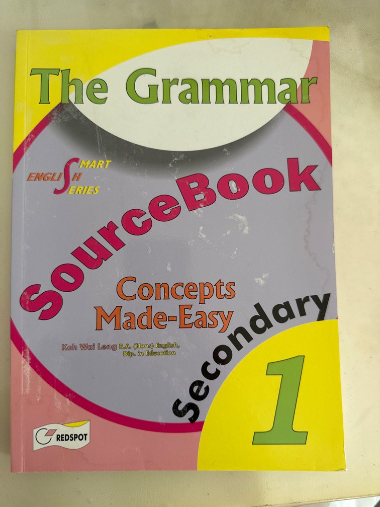 Secondary 1 The Grammar Source Book, Hobbies & Toys, Books & Magazines ...