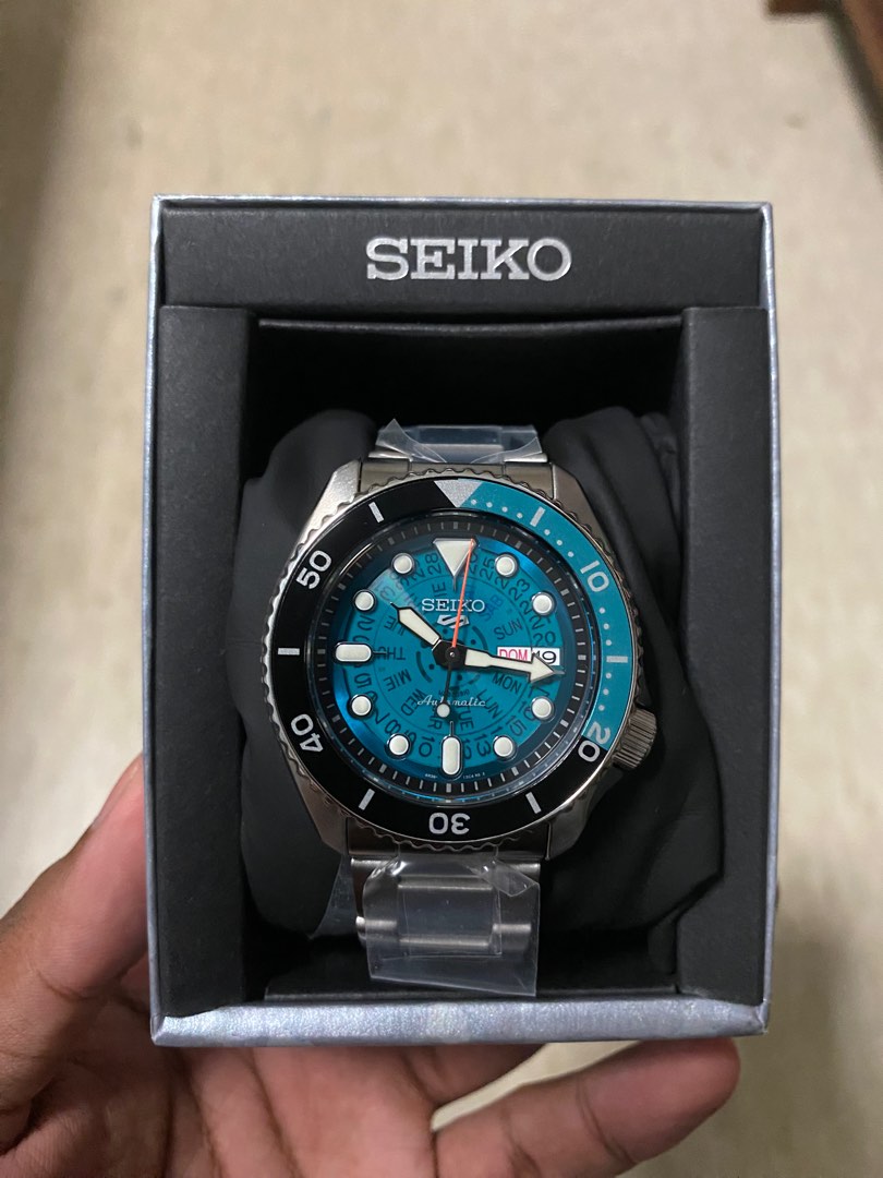 SEIKO 5 SPORTS SRPJ45K1 AUTOMATIC SKX 'SKELETON STYLE', Men's Fashion ...