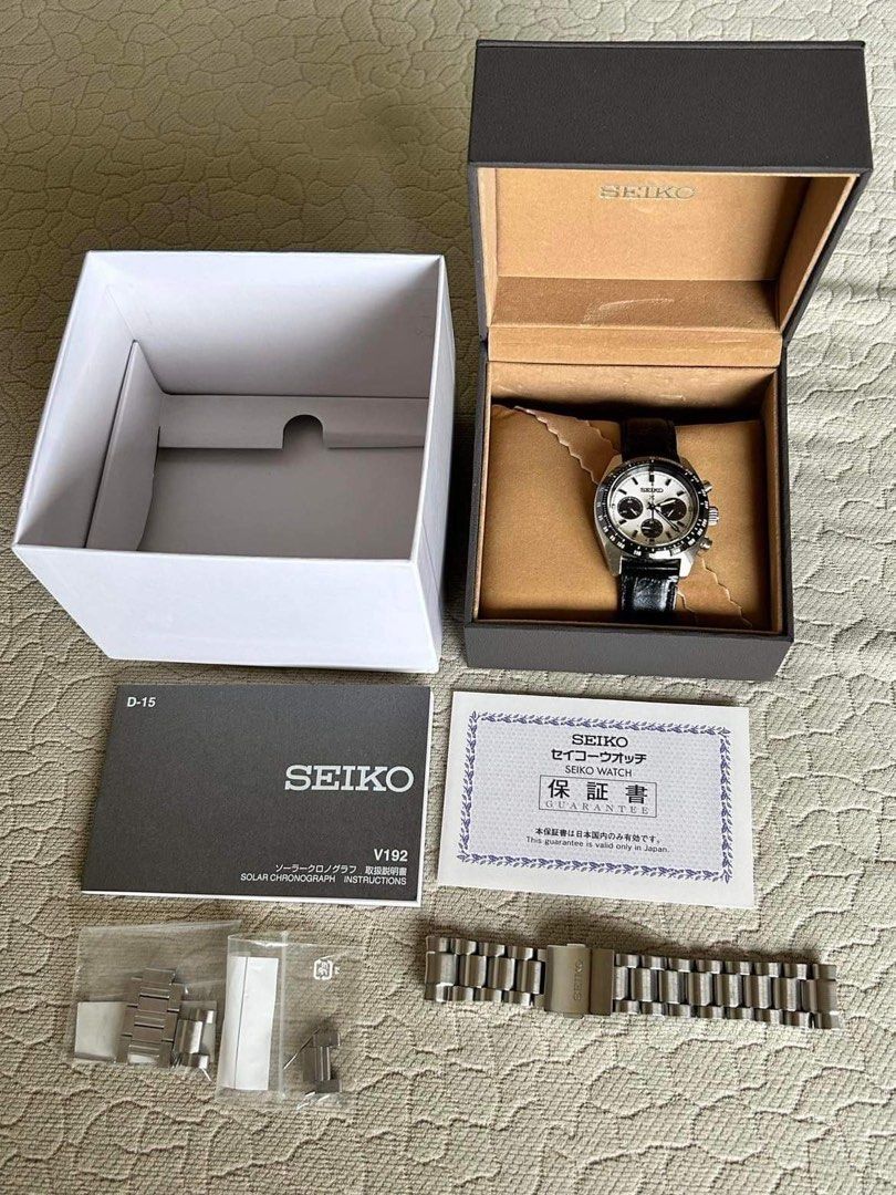 Seiko SBDL085 Panda JDM Chronograph (SSC813), Men's Fashion, Watches ...