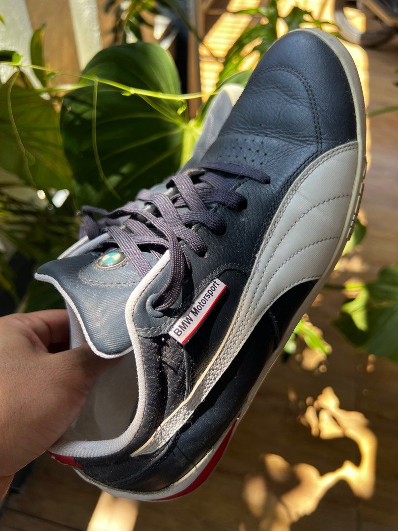 Sepatu puma colabs BMW, Fesyen Pria, Sepatu , Sneakers di Carousell