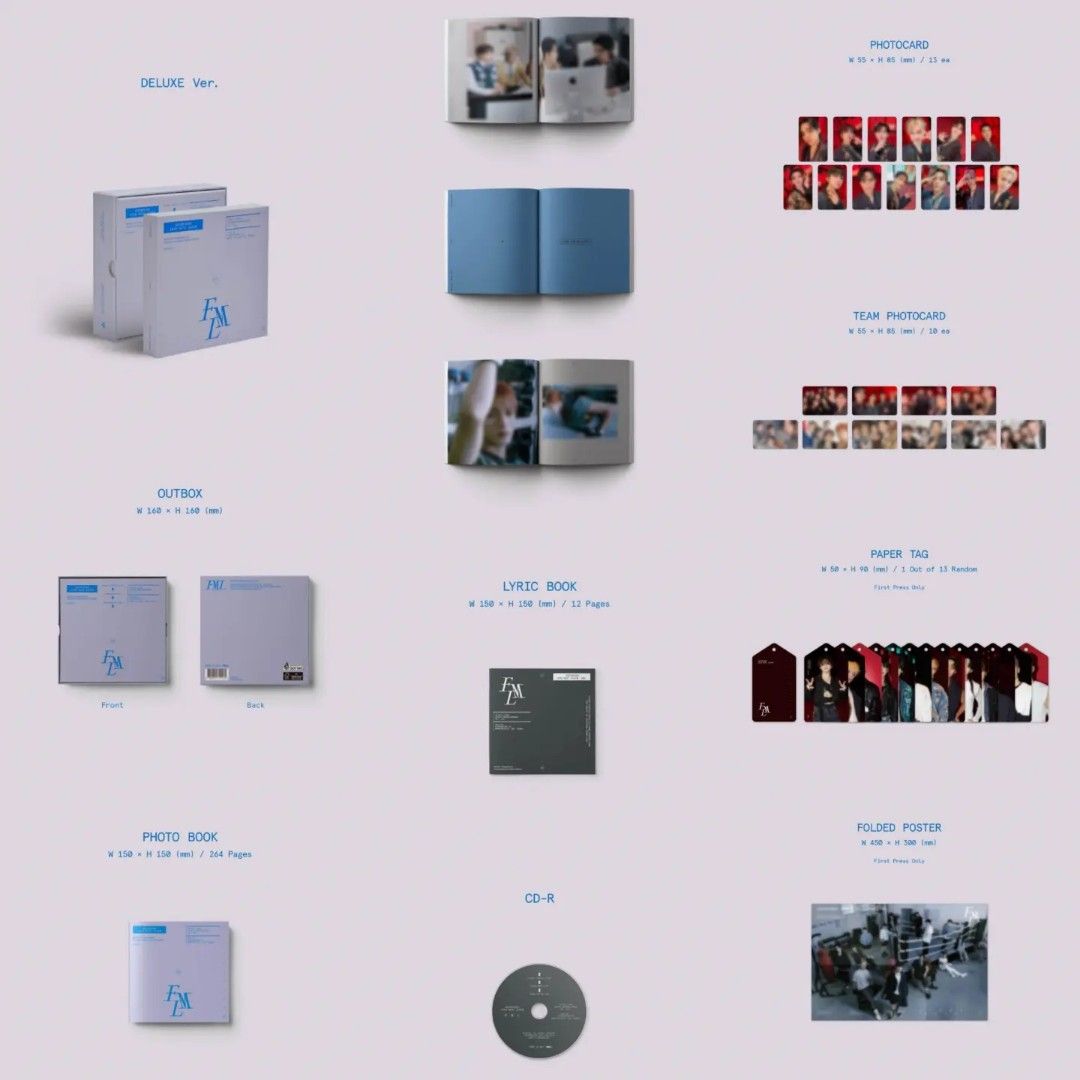 SEVENTEEN - 10th Mini Album [FML] (Deluxe Ver.), Hobbies & Toys ...