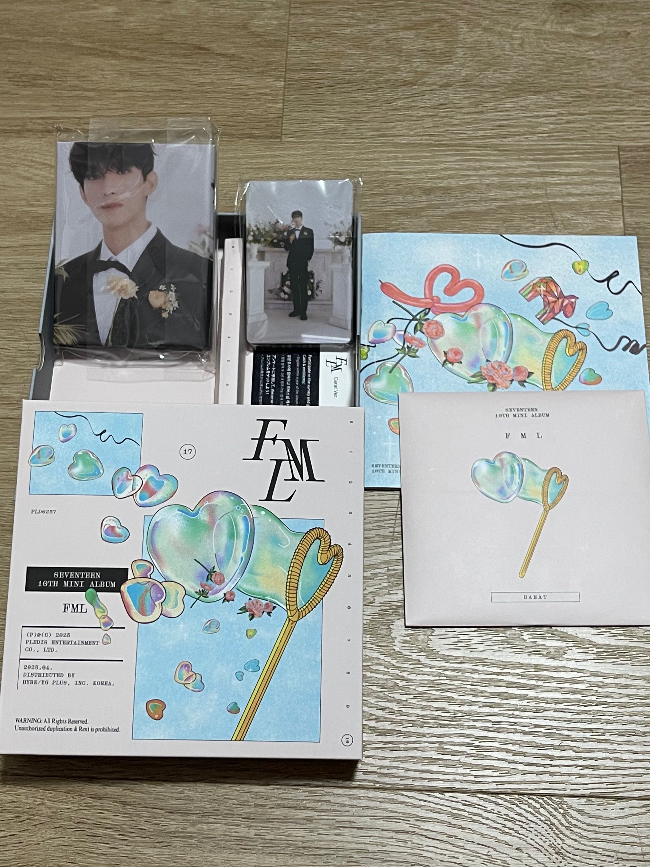 Seventeen FML Carat ver. album (DK) WTS/WTT, Hobbies & Toys ...