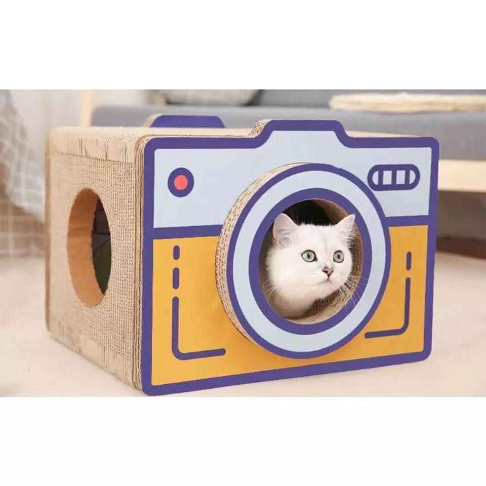 【SG INSTOCK】 Cat Scratcher Board Cat Toy Corrugated Scratcher Cardboard ...