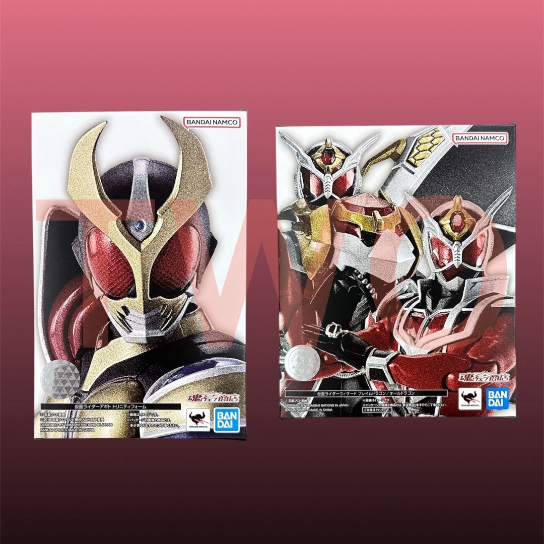 S.H. Figuarts -Shinkocchou Seihou SHF SKC Masked Rider Agito Trinity ...