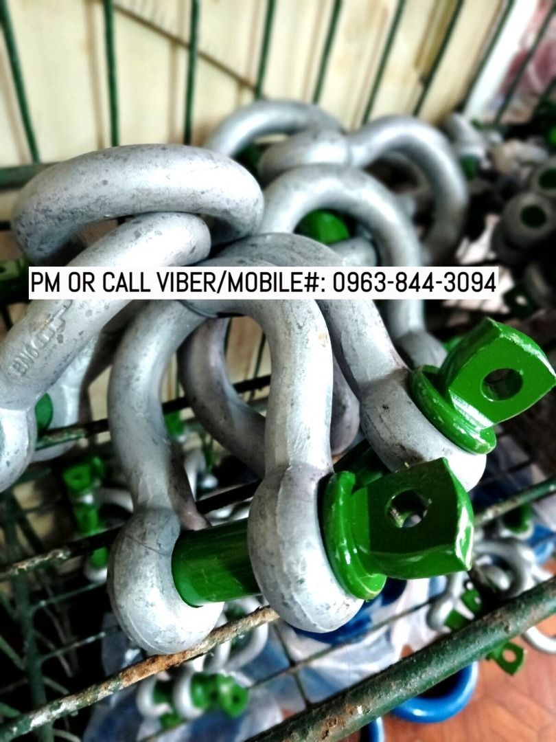 SHACKLE WITH INSPECTION CERTIFICATE HEAVY DUTY, Commercial & Industrial ...