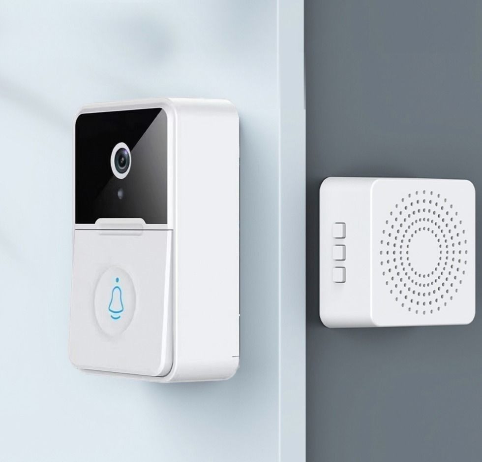 Punky Smart Doorbell Real-Time Monitoring 2-Way Audio, Smart Camera ...