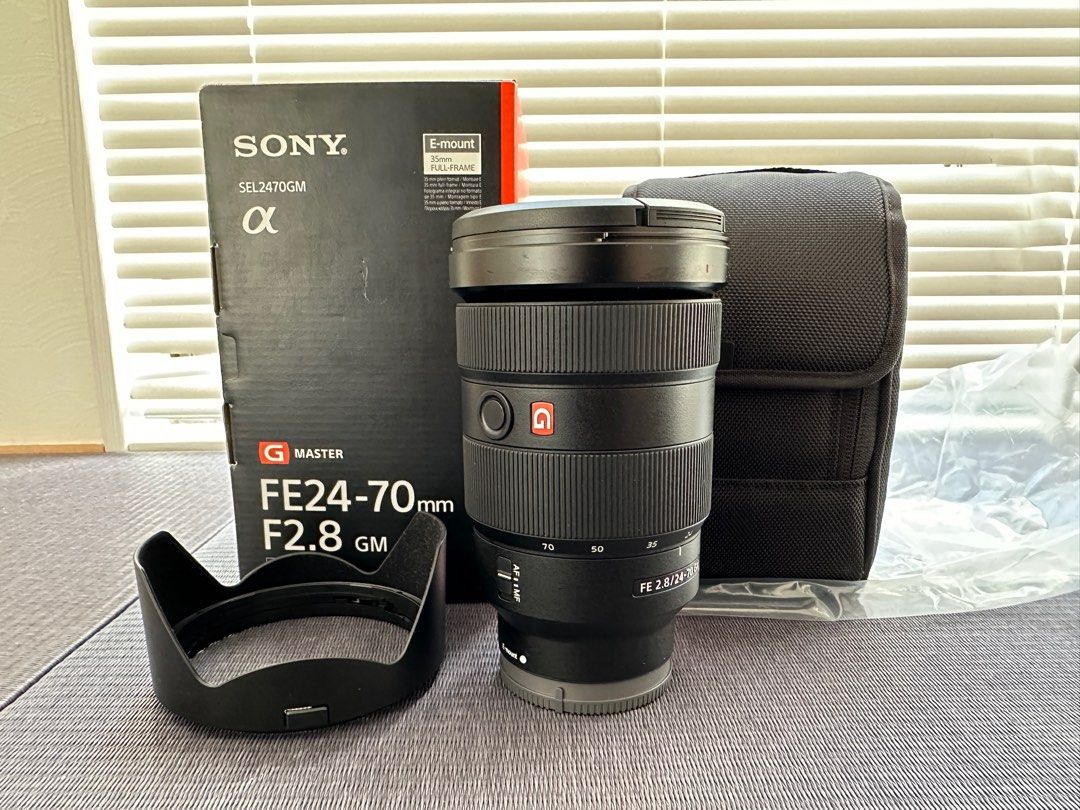 Sony GMaster 24-70 F2.8. 4 Days old. Almost Brand NEW., Photography ...